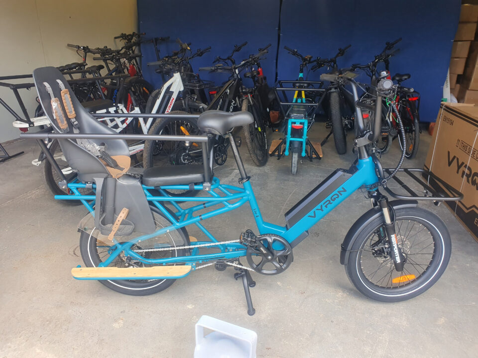 Vyron Liv-E Electric cargo bike - Vyron Electric Bikes