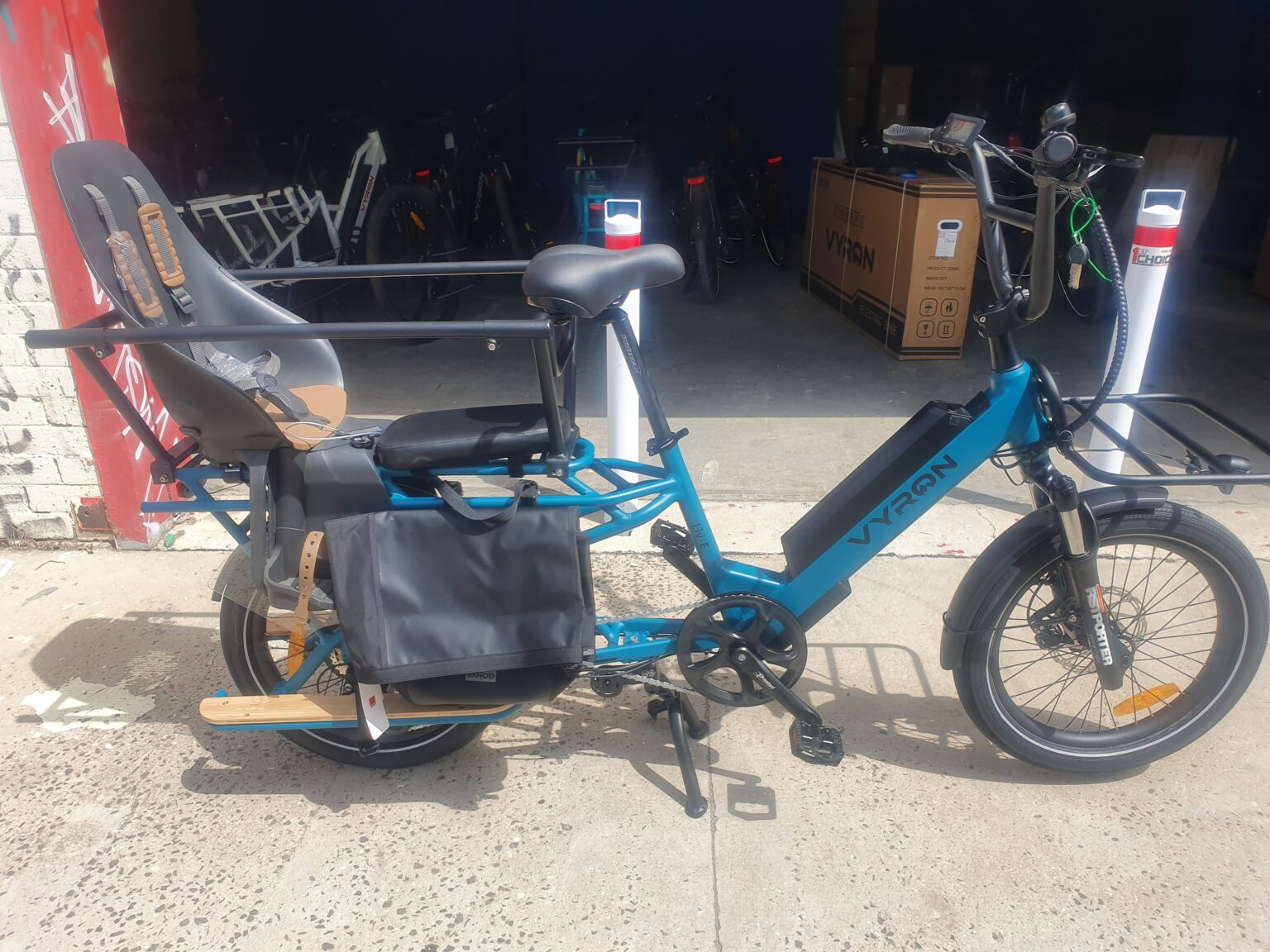 Vyron Liv-E Electric cargo bike - Vyron Electric Bikes